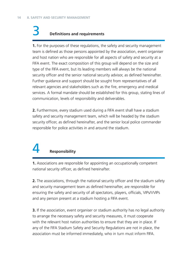 0_FIFA Stadium Safety and Security Regulations.pdf | Soccer | Sports