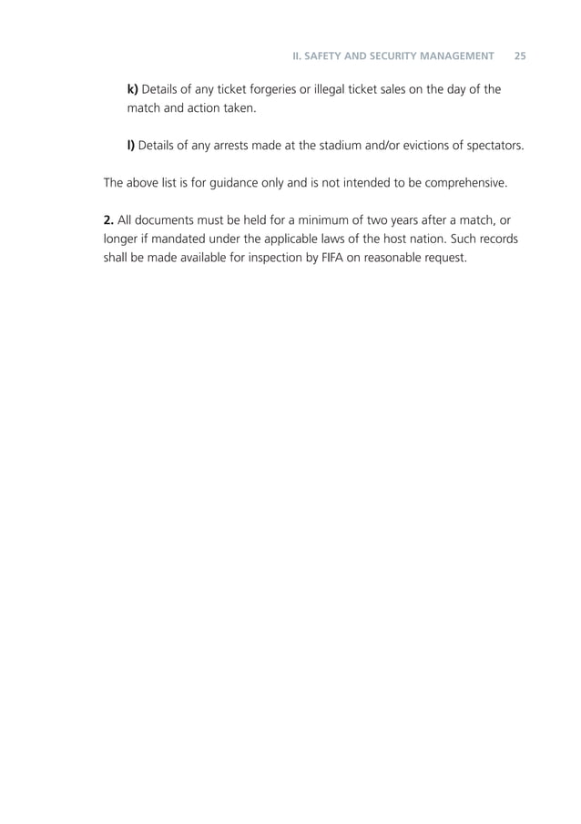 0_FIFA Stadium Safety and Security Regulations.pdf | Soccer | Sports