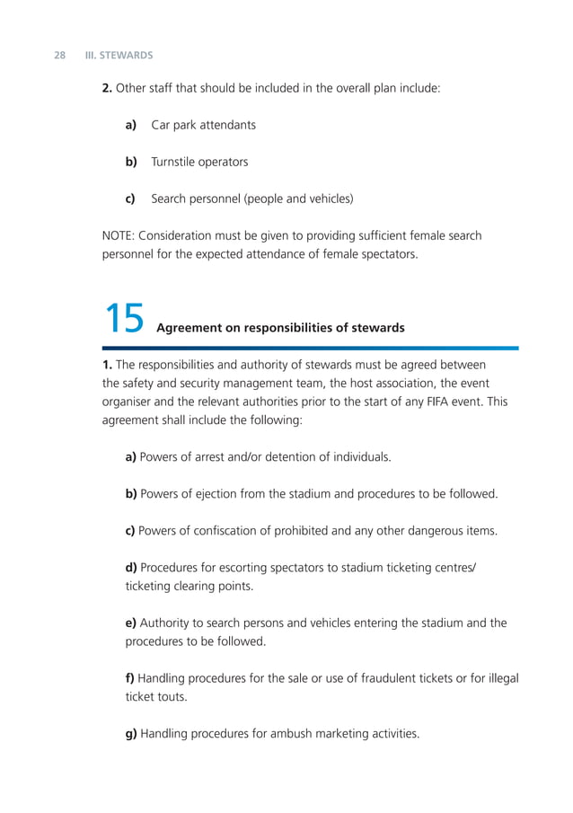 0_FIFA Stadium Safety and Security Regulations.pdf | Soccer | Sports