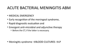 Management_of_Meningitis_as_presented_by_Dr_chishimba | PPTX