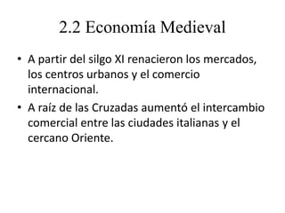 Sociedad y economía en la época medieval | PPTX