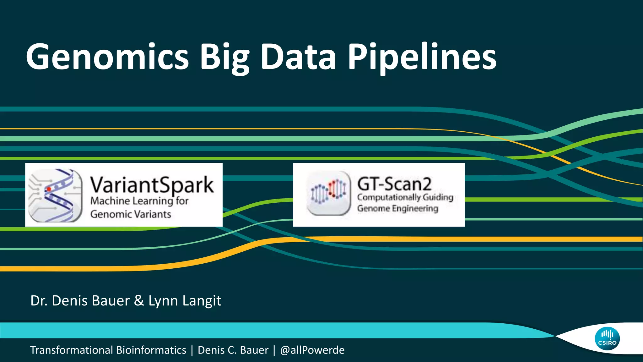 Genomic Scale Big Data Pipelines | PPTX | Cloud Computing | Internet