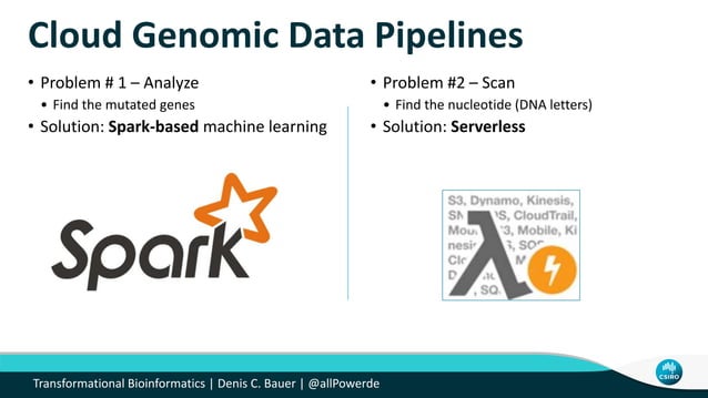 Genomic Scale Big Data Pipelines | PPTX | Cloud Computing | Internet