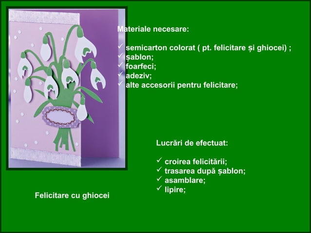 ghiocei ppt | PPT