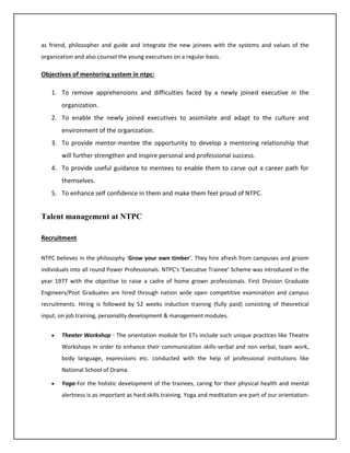 National thermal power corporation limited report | DOCX