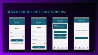 Android project for educational purpose. | PPTX