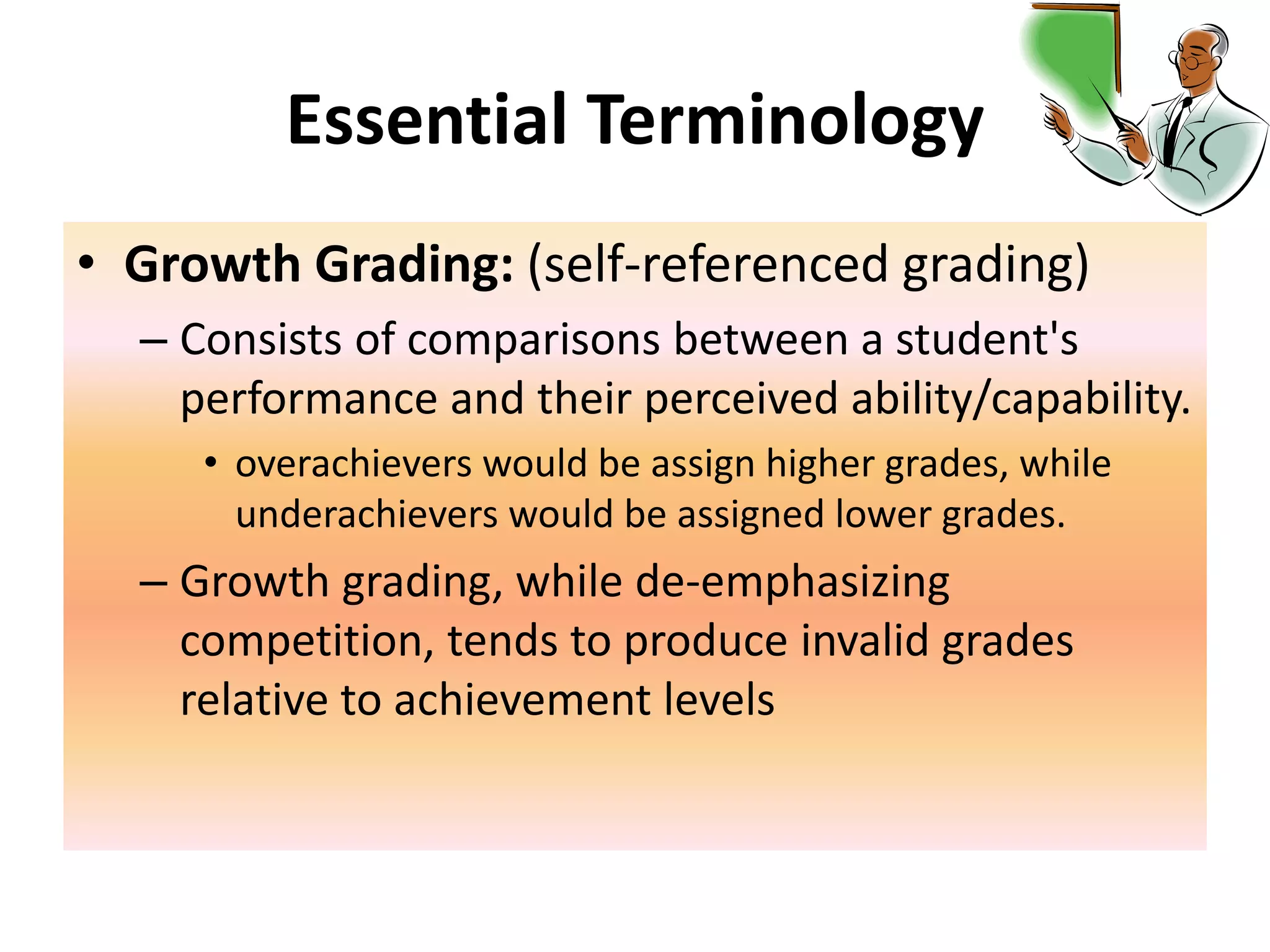 Grading : Concep,Question andd suggestions | PPTX | Educational ...