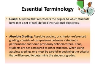Grading : Concep,Question andd suggestions | PPTX | Educational ...