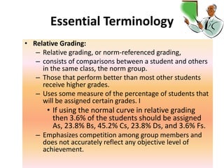Grading : Concep,Question andd suggestions | PPTX | Educational ...