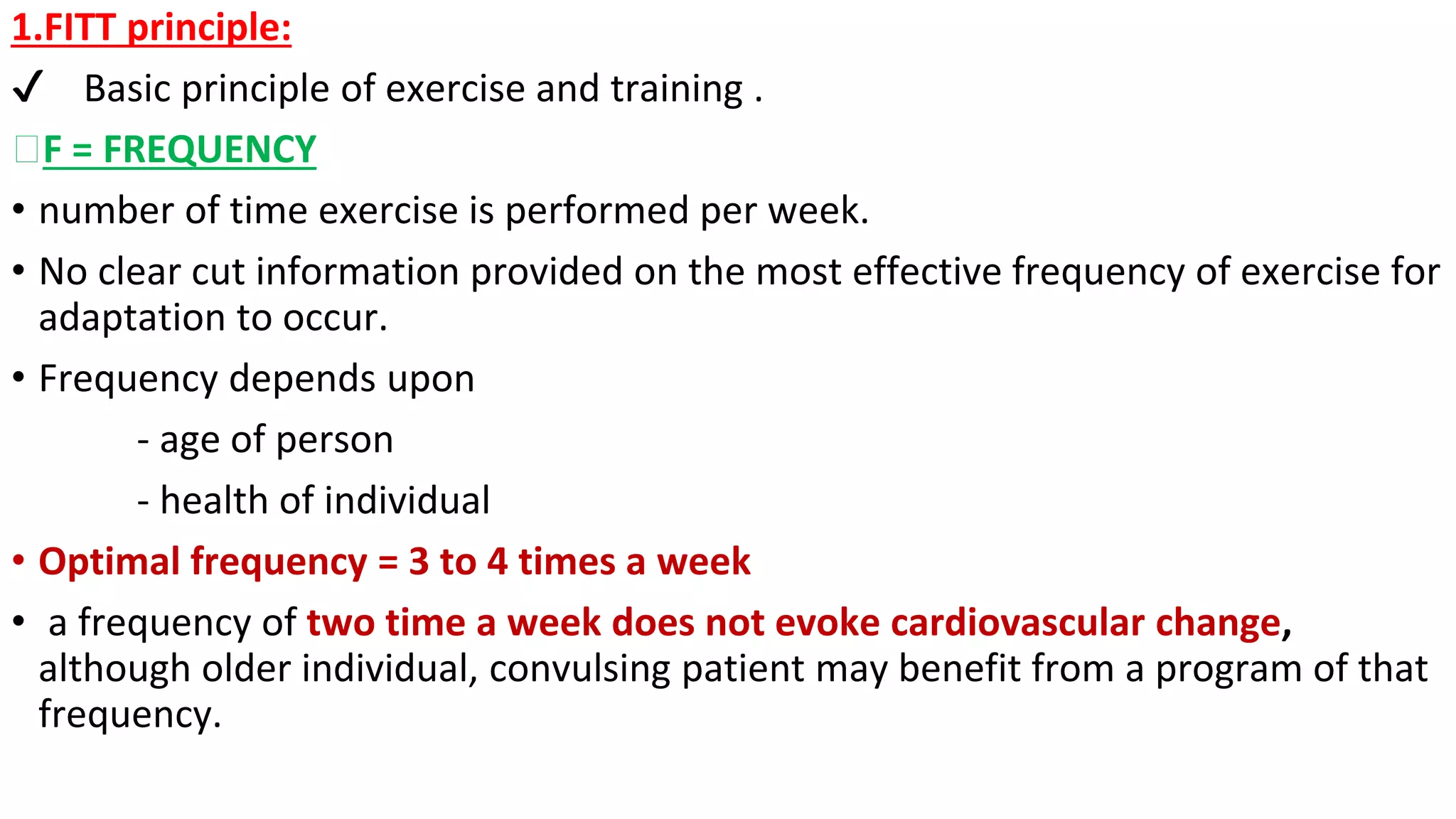 Exercises and its_principles | PPTX | Physical Therapy | Wellness