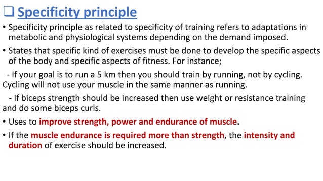 Exercises and its_principles | PPTX | Physical Therapy | Wellness