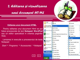 0html introducere | PPT