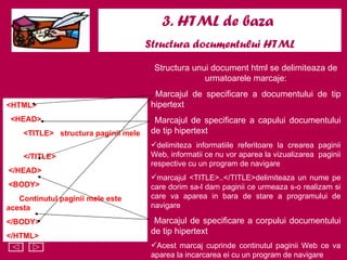 0html introducere | PPT