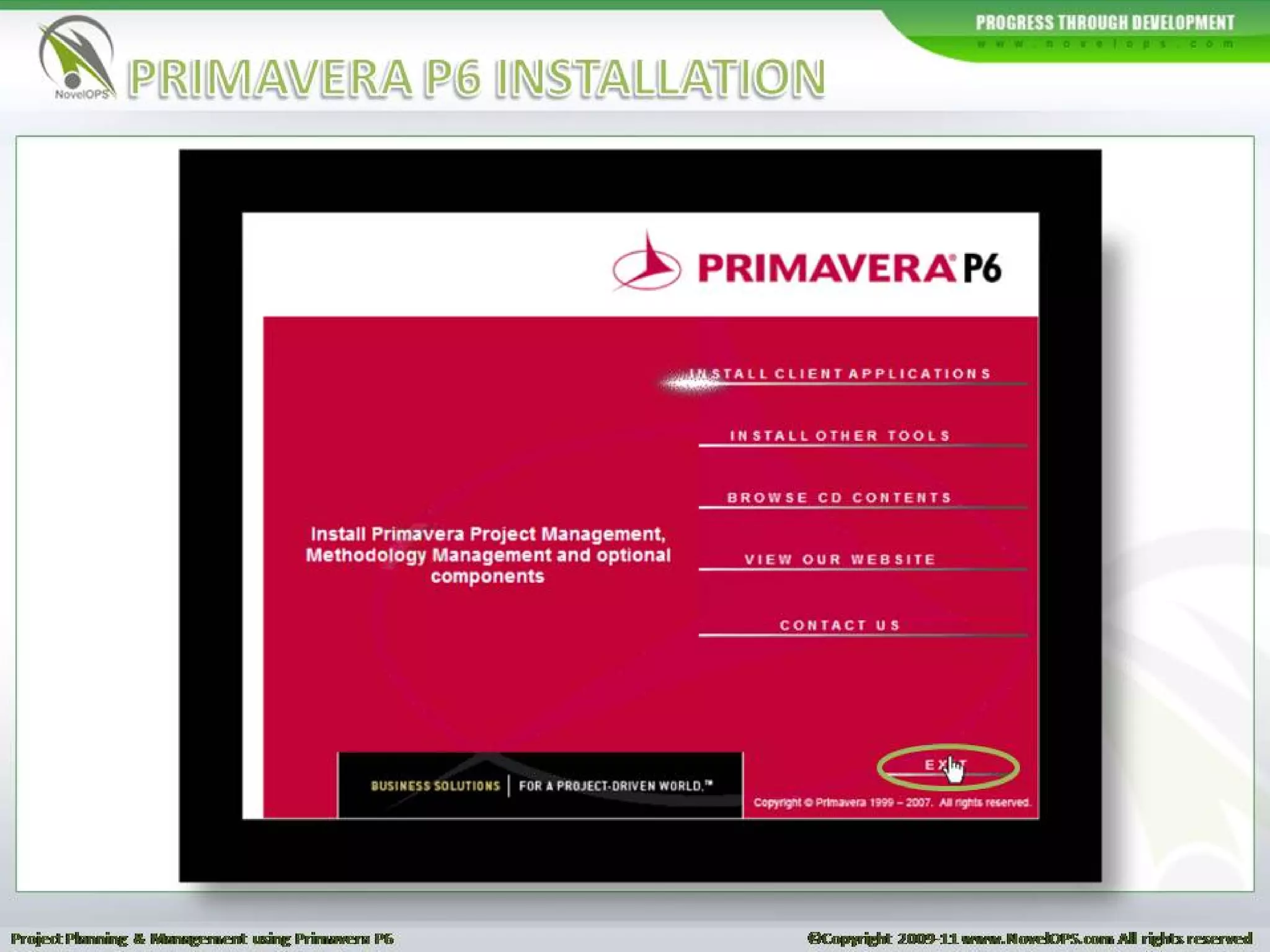 Primavera P6 installation | PDF