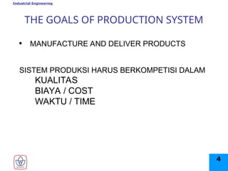 Introduction of PPIC for Industrial Engineering | PPT