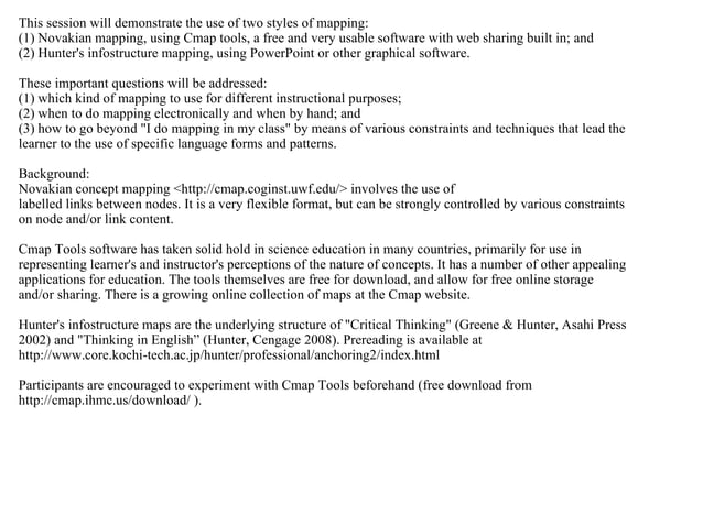 01. Introduction to concept mapping | PPT | Web Development | Internet