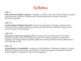 Relation between Languages, Machines and Computations | PPTX