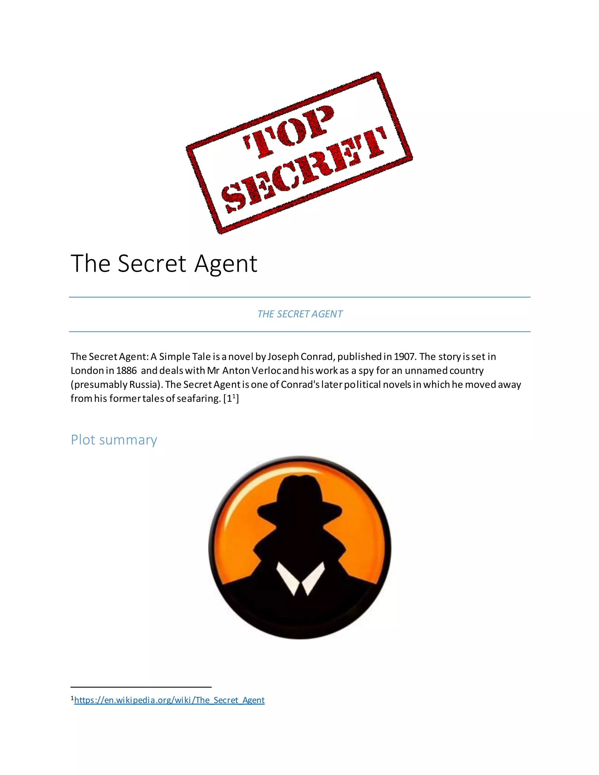 The secret agent | PDF