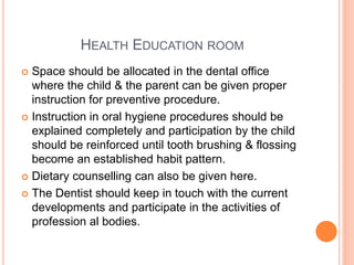 Practice management in paediatric dentistry deepak chawhan | PPTX
