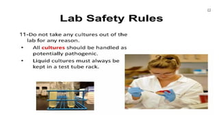 Lab Safety Procedures - Microbiology for Lab Technicians | PPT