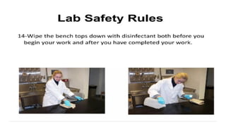 Lab Safety Procedures - Microbiology for Lab Technicians | PPT