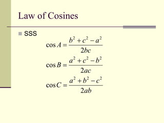 0_Law of sine and cosine PPT.pptx
