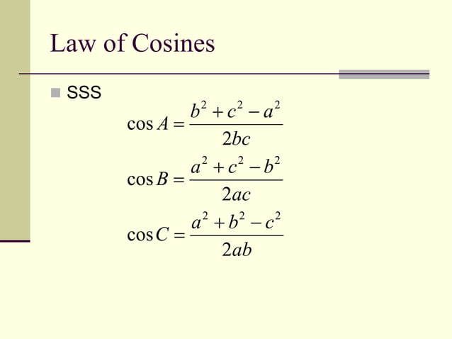 0_Law of sine and cosine PPT.pptx