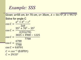 0_Law of sine and cosine PPT.pptx