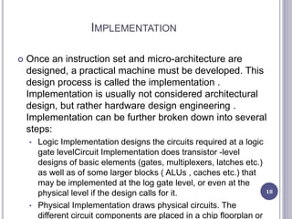 computer Architecture | PPTX
