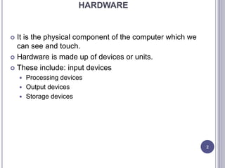 Introduction to computer science | PPTX