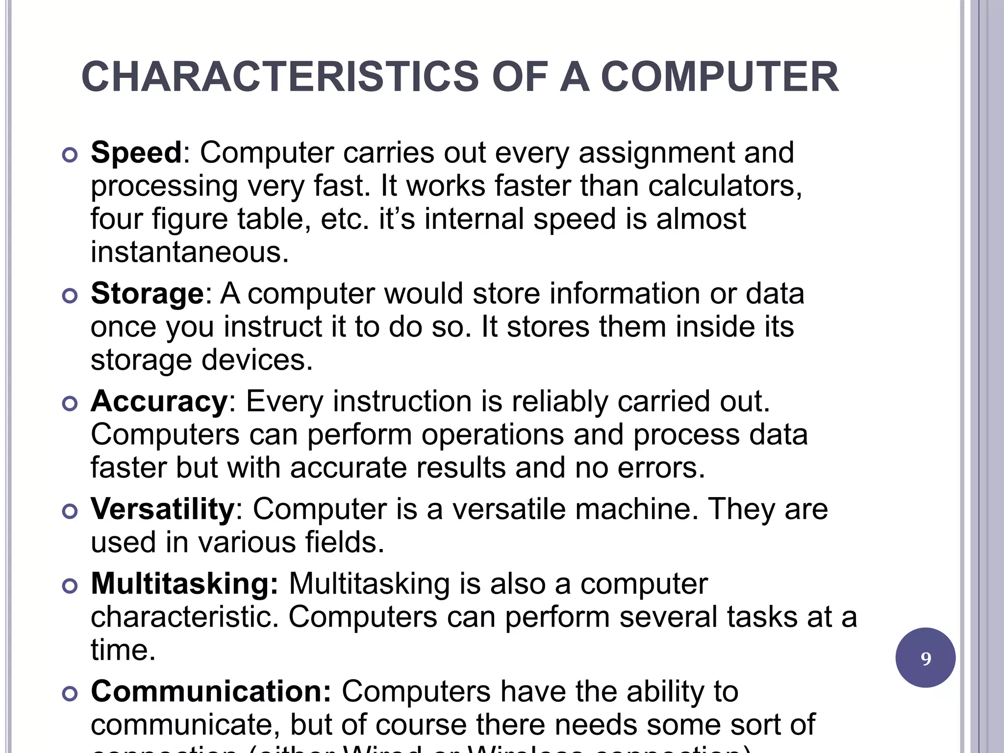 Introduction to computer science | PPTX