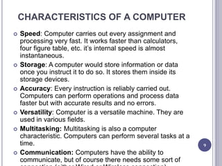 Introduction to computer science | PPTX