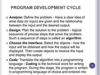 Introduction to computer science | PPTX | Programming Languages | Computing