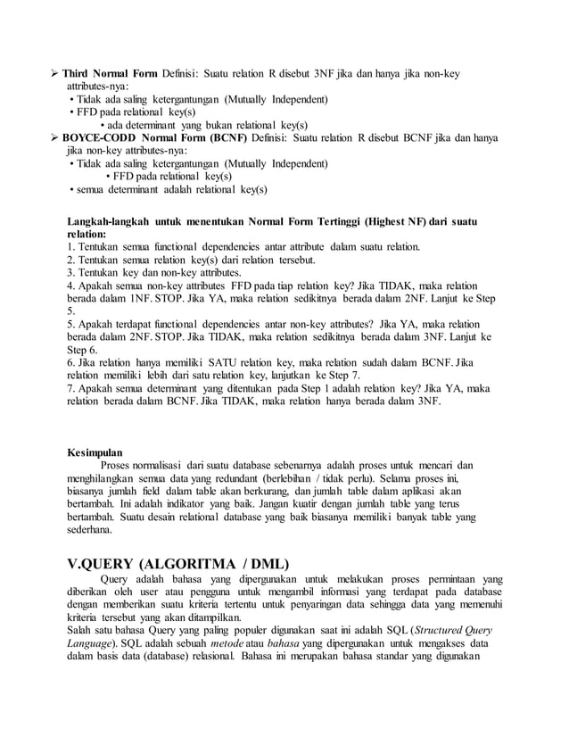 Basis data albert anak lorong | PDF