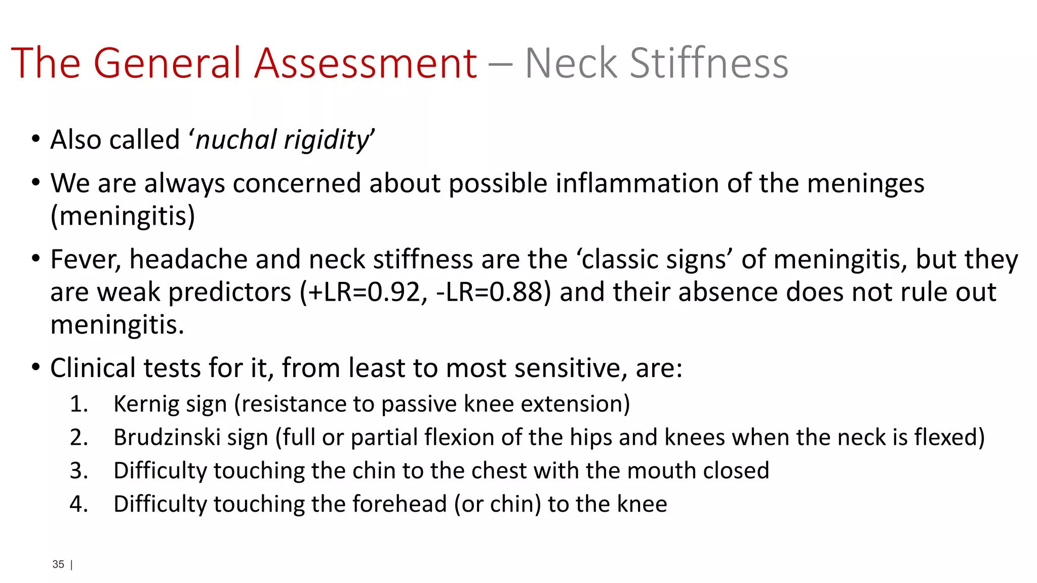 The Paramedic Neurological Assessment | PPTX