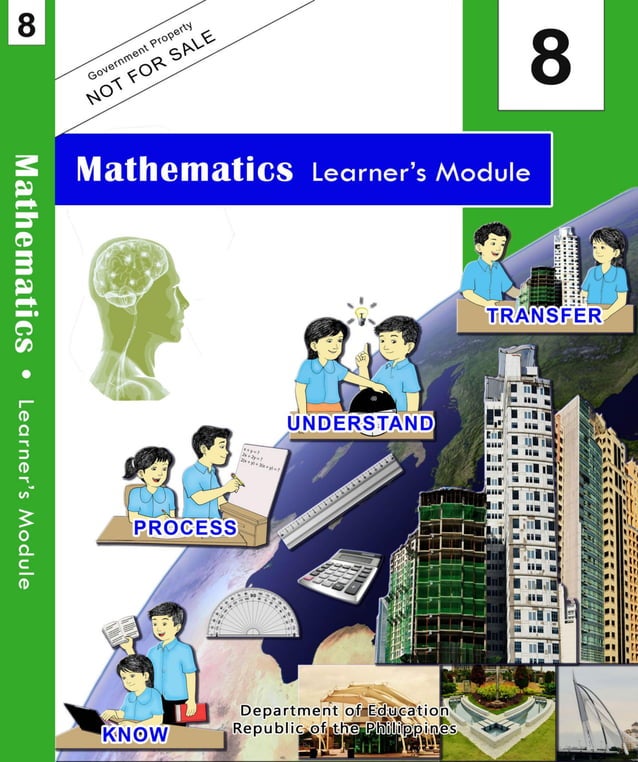 K to 12 - Grade 8 Mathematics Learner's Module 1st to 4th Quarter ...