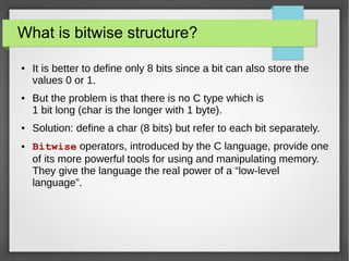 Module 00 Bitwise Operators in C | PDF