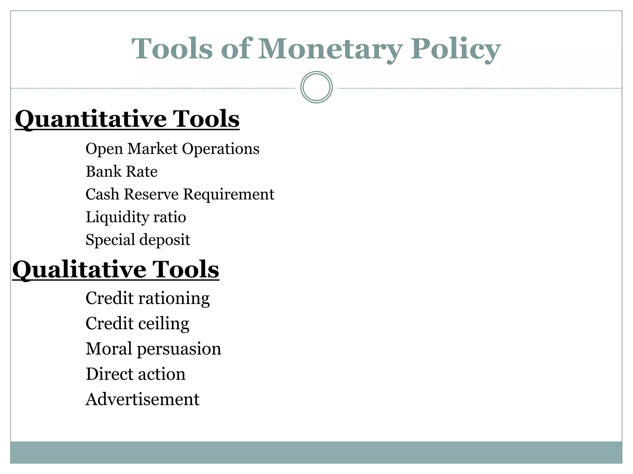Monetary Policy Of Pakistan 2013-14 | PPTX