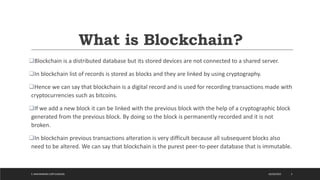 Blockchain Technology | PPT