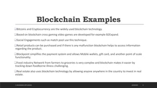 Blockchain Technology | PPT