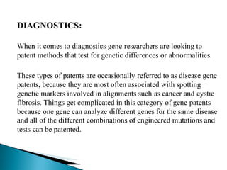 Nagma(patenting of genes) | PDF