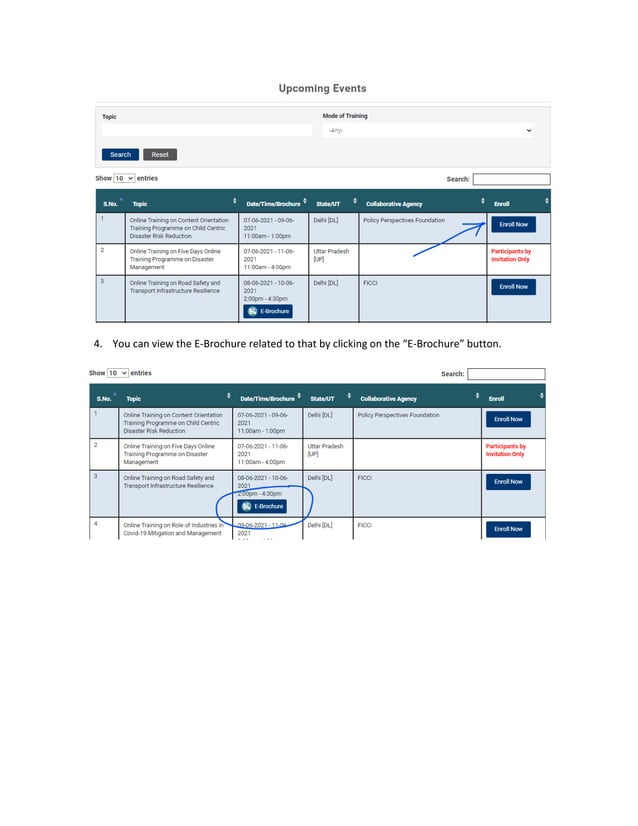 NIDM TRAINING PORTAL USER MANUAL | PDF