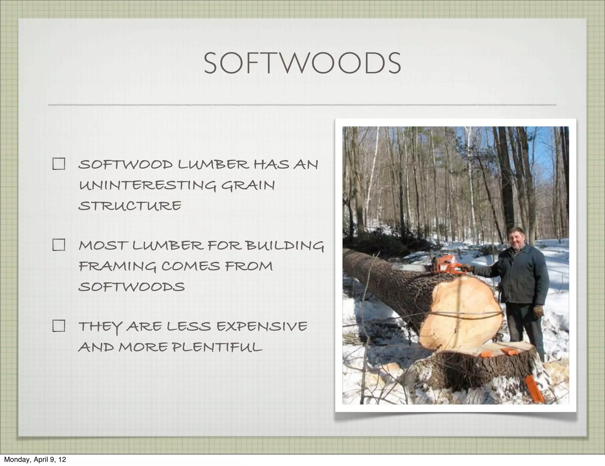 Wood working basics and shrinkage types | PPT