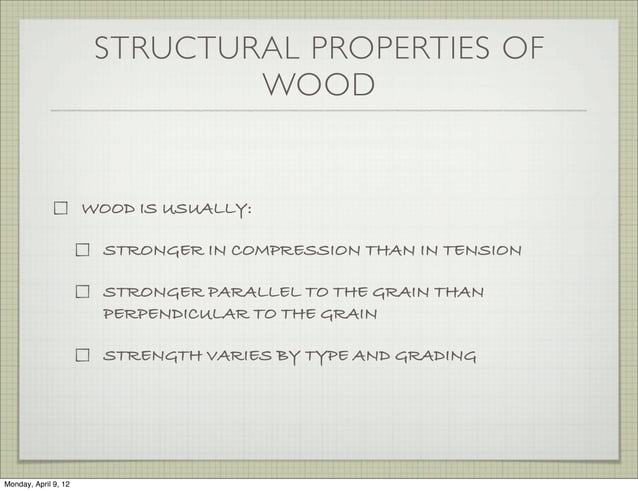 Wood working basics and shrinkage types | PPT