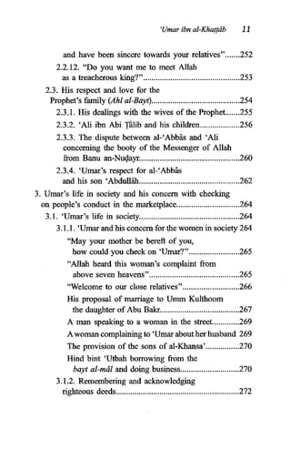 Umar Ibn Al-Khattab (رضي الله عنه) His Life and Times┇ By Dr. Salabi ...