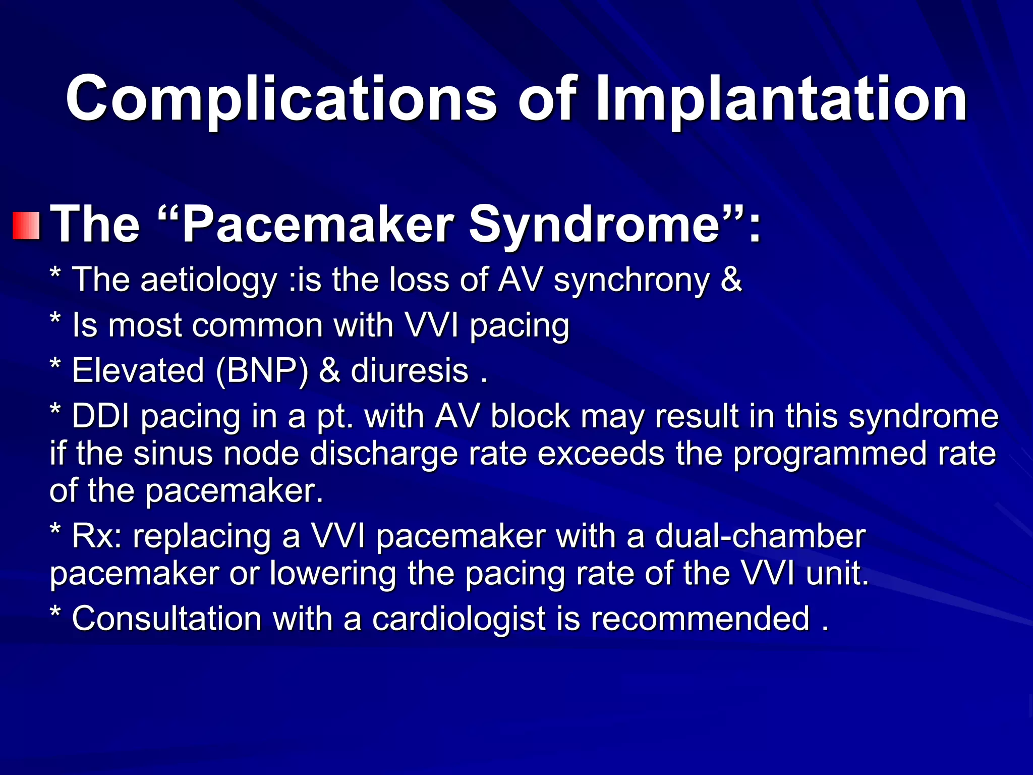 0 pacemakers and icds an overview-samir rafla-shorta conference | PDF