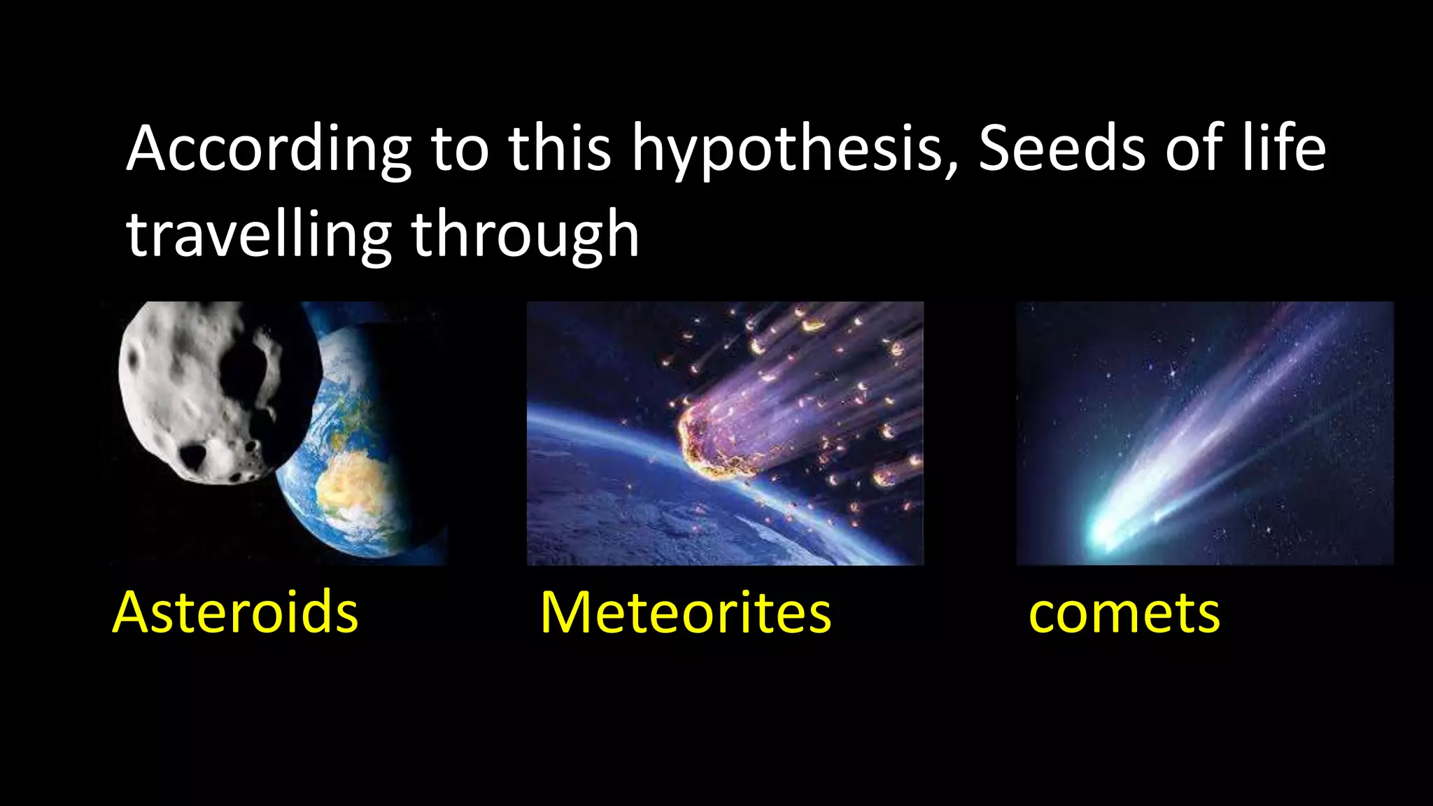 panspermia theory | PPTX