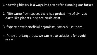 panspermia theory | PPTX