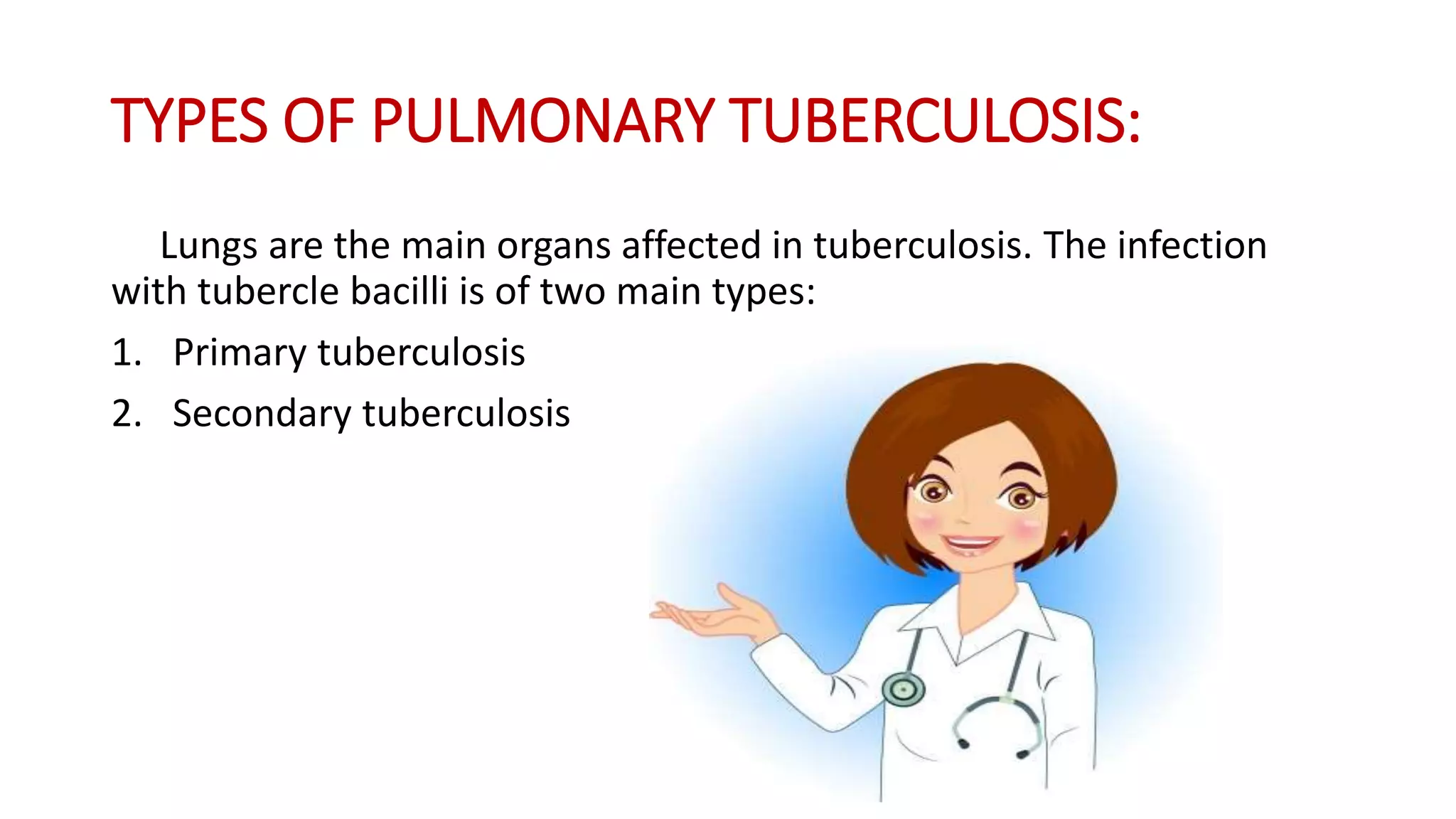 Pathophysiology and clinical management of tuberculosis | PPTX