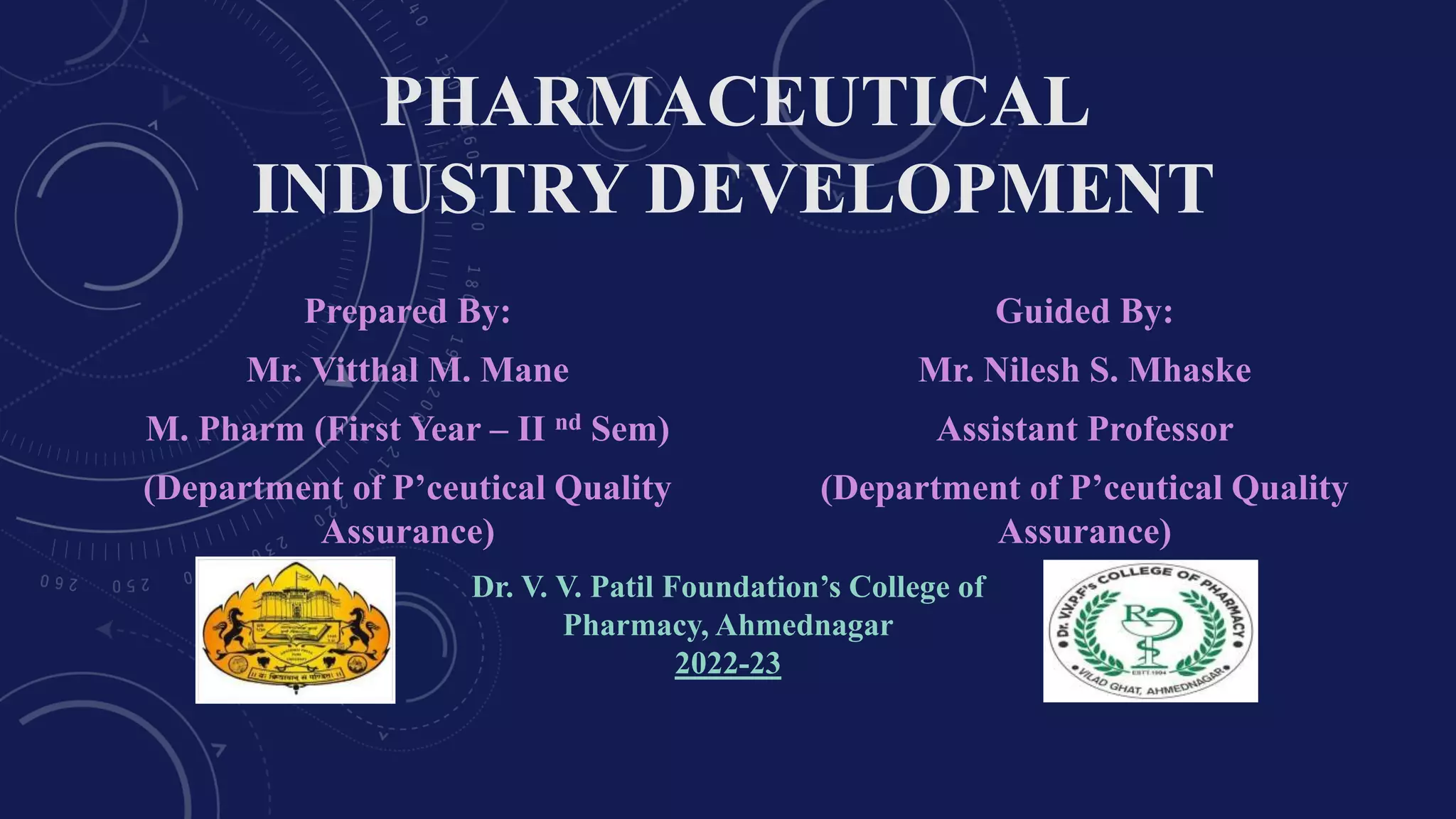 Pharmaceutcal Industry Development.pptx